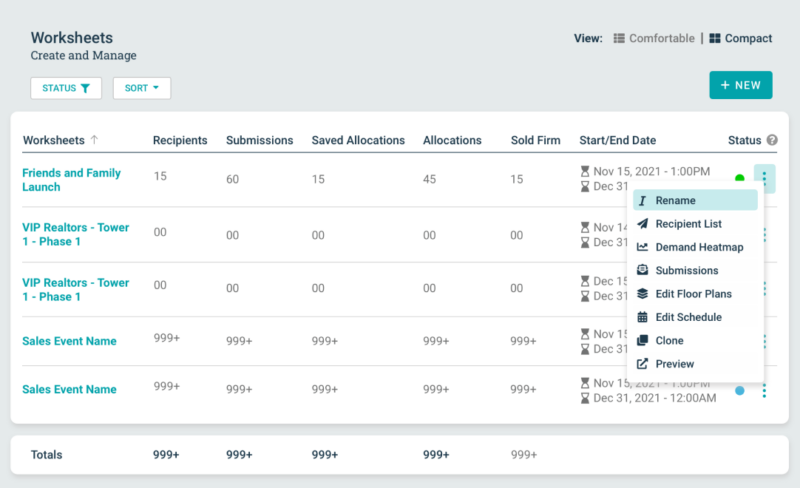 Avesdo Selection Worksheets - Create and Capitalize on Demand in 3 Steps